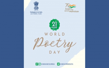 World Poetry Day 2022 - News | Embassy of India, Bogota, Colombia